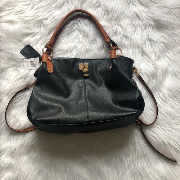 kathy ireland | Bags | Beautiful Vegan Leather Large Luxe Hobo Nwt ...